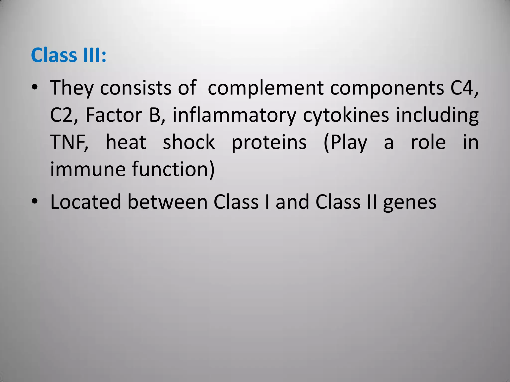 STRUCTURE AND FUNCTIONS OF MHC | PDF