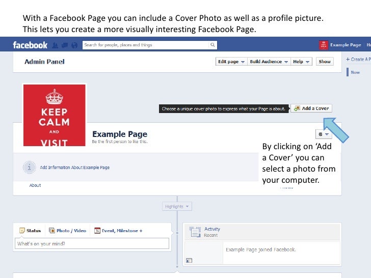 A Basic Guide to Setting Up & Using Facebook and Facebook Pages