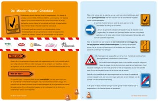 Checklist Minder Hinder-plan | PDF