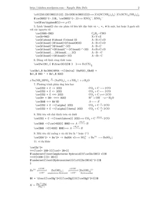 Mhchem help | PDF