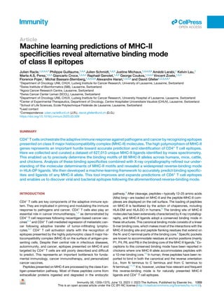 MACHINE LEARNING PARA EL DISEÑO DE VACUNAS BIOINFORMATICAS | PDF | Free Download