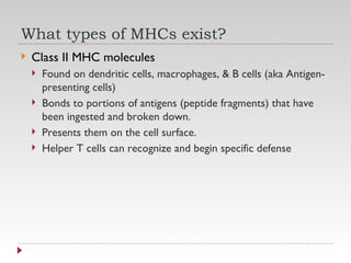MHC general information | PPT