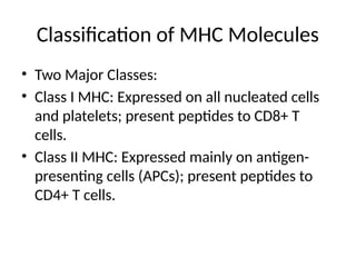 MHC_Molecules_Presentation(Robbins) copy.pptx. | PPT