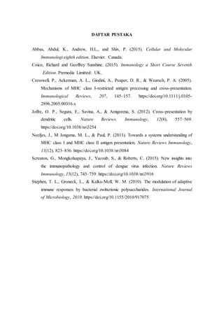 Materi imun MHC | DOCX