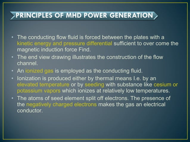 magneto hydro dynamics | PPT