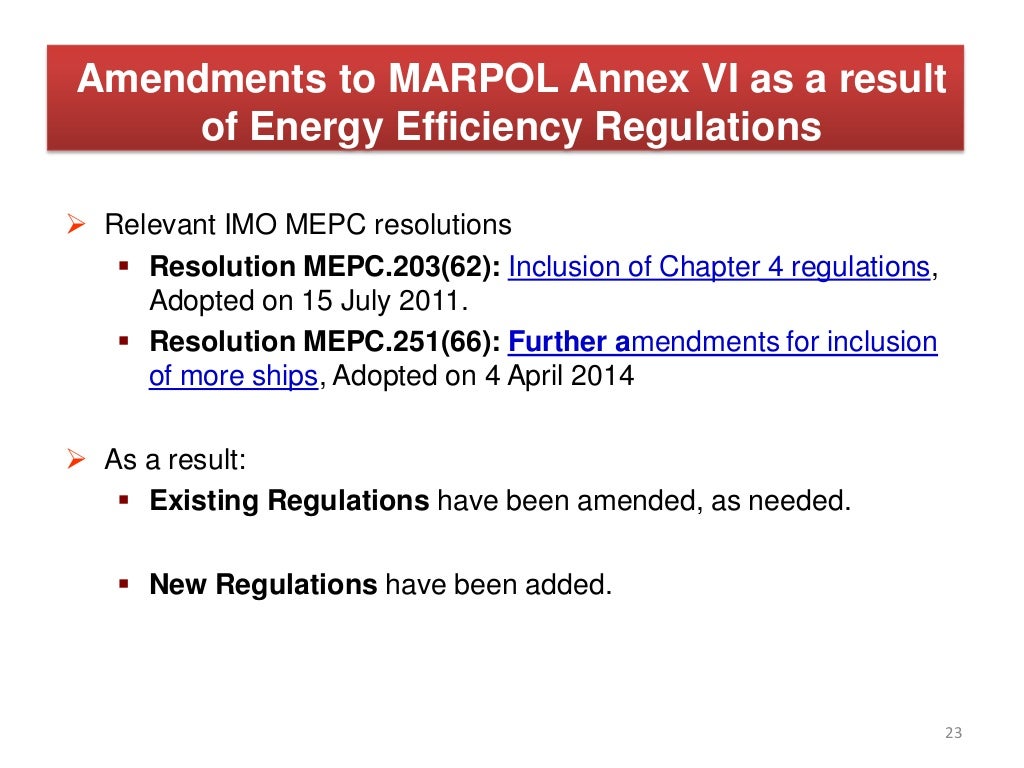 MARPOL Annex VI Chapter 4