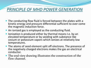 MHD power generator ppt | PPTX