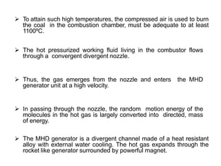 MHD Power Plant | PPTX