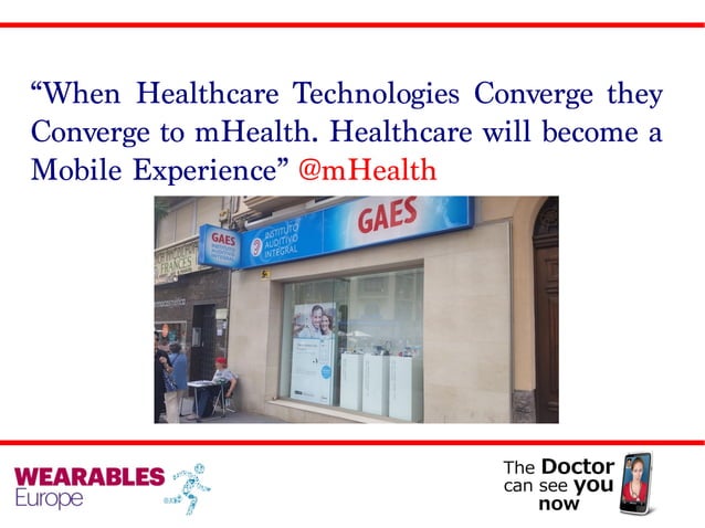 mHealth Insight slides from Wearables Europe | PPT