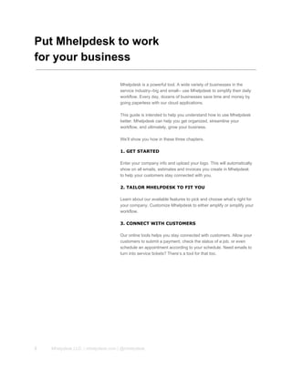 Mhelpdesk Manual | PDF | Business | Business and Finance