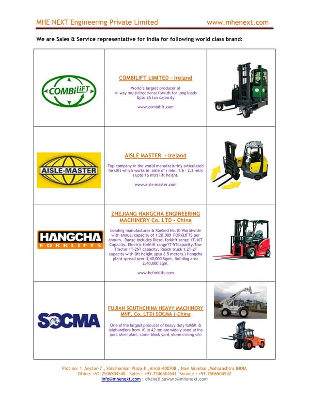 MHE NEXT Introduction letter | PDF | Logistics | Business