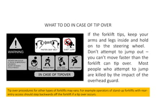 Material Handling Equipment Safe Operation | PPT