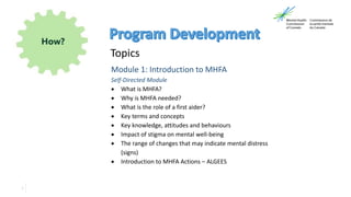 MHFA Blended English | PPTX