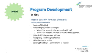 MHFA Blended English | PPTX