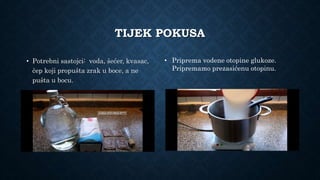 Fermentacija alkohola-istrazivacki-rad | PPTX