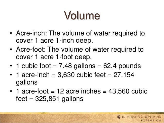 Irrigation: making the most of your water