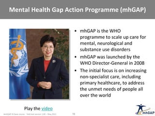 Mh gap 01 base | PDF