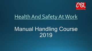 Manual Handling | PPTX
