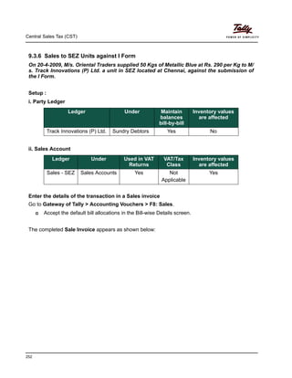 9 central sales tax (CST) | PDF