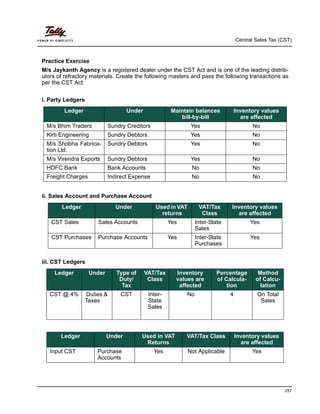 9 central sales tax (CST) | PDF