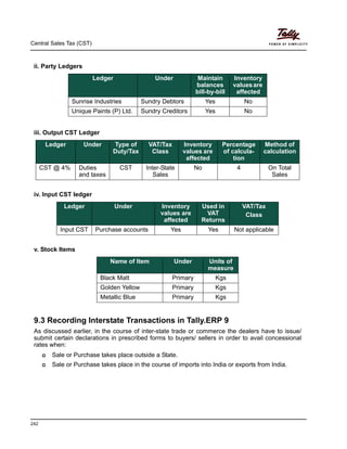 9 central sales tax (CST) | PDF