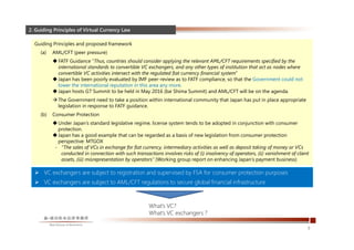 Japan's virtual currency regulations ver1.0 | PDF