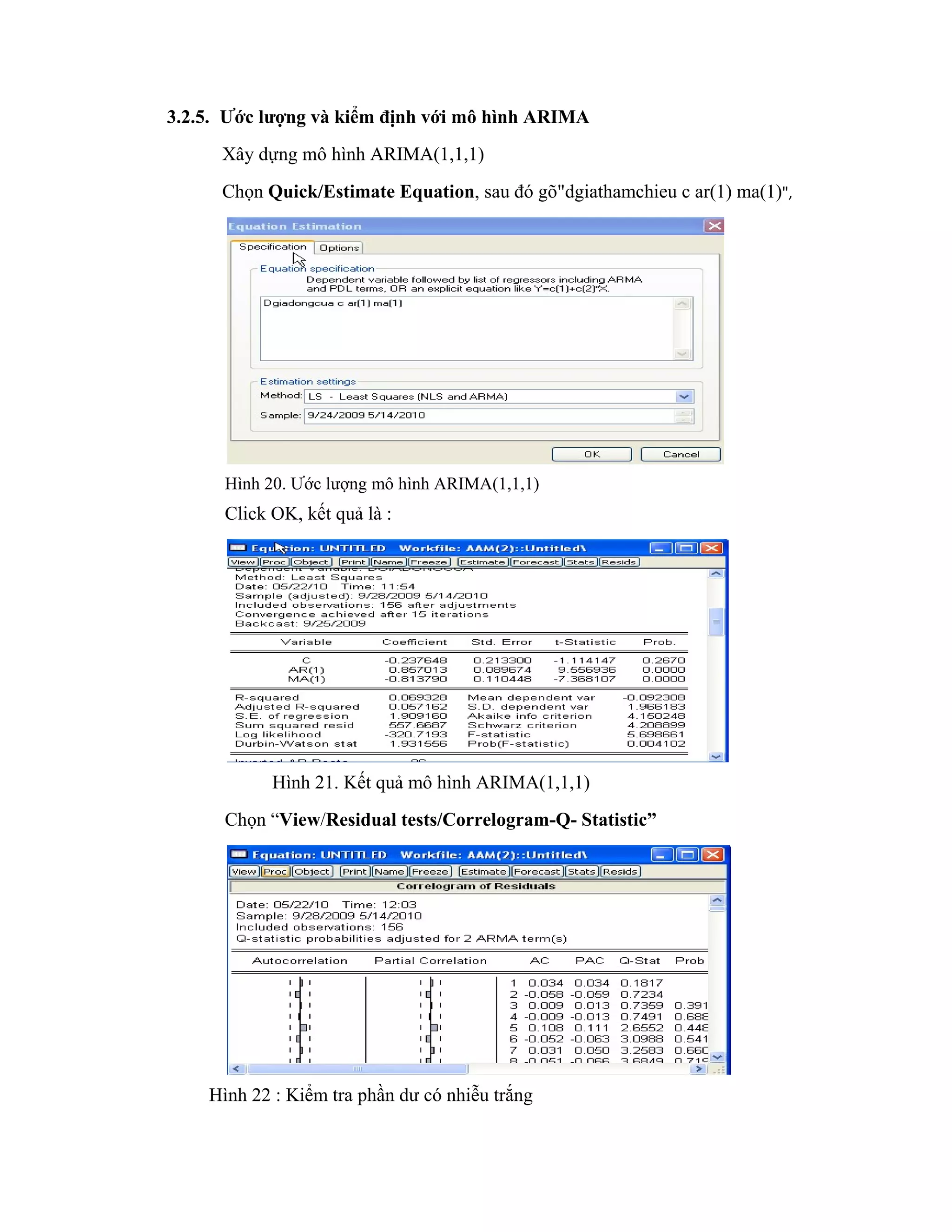 Mô hình arima | PDF