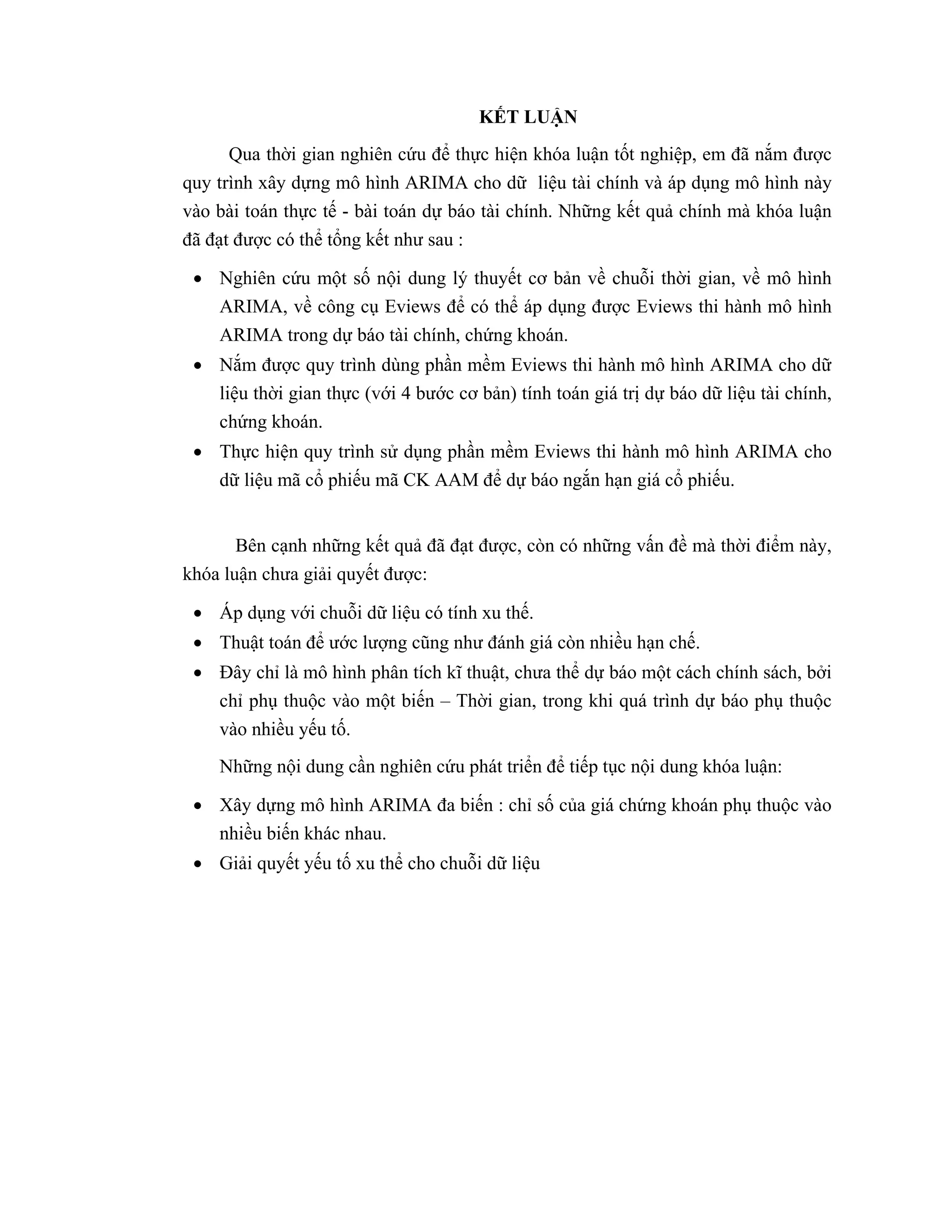 Mô hình arima | PDF