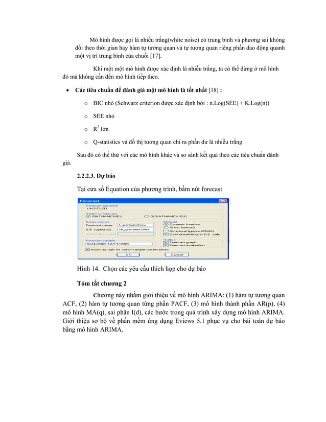 Mô hình arima | PDF