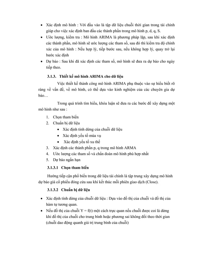 Mô hình arima | PDF