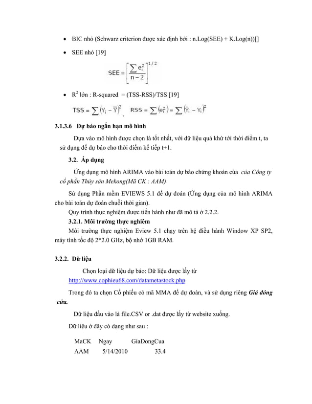 Mô hình arima | PDF