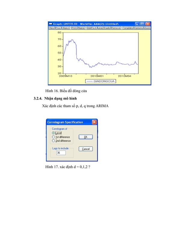 Mô hình arima | PDF
