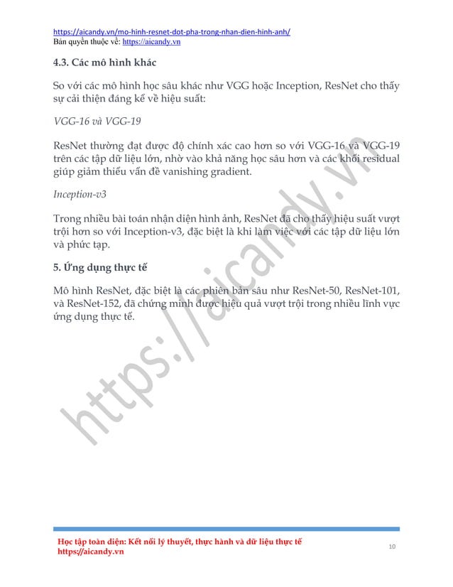 Mô hình ResNet - Đột phá trong nhận diện hình ảnh.pdf