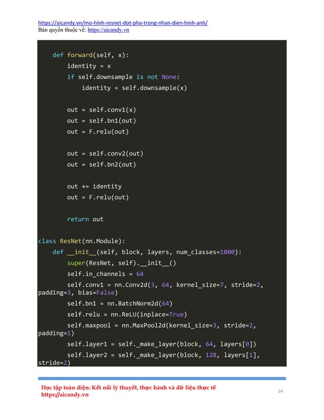 Mô hình ResNet - Đột phá trong nhận diện hình ảnh.pdf