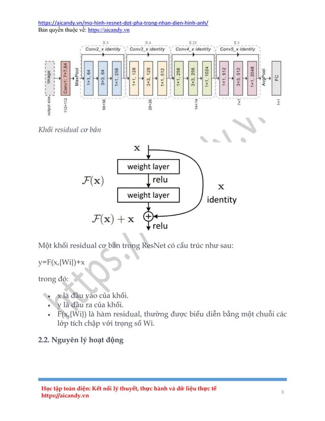 Mô hình ResNet - Đột phá trong nhận diện hình ảnh.pdf