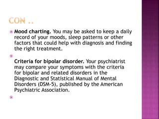 bipolar affective disorder | PPTX