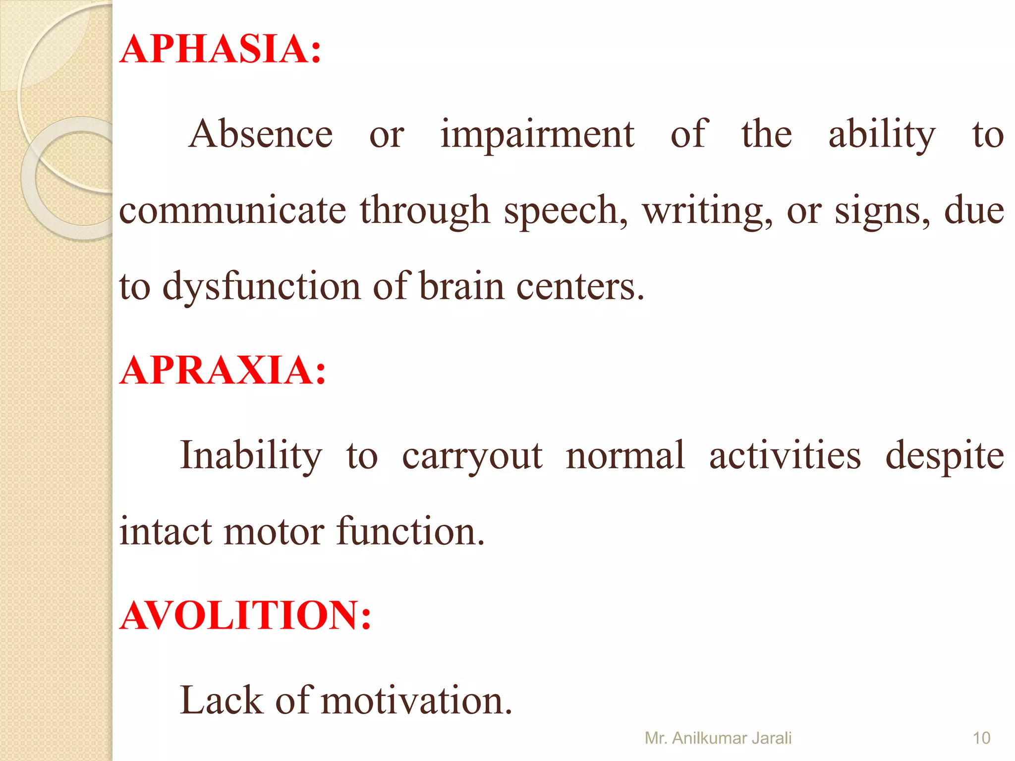 TERMINOLOGY IN MENTAL HEALTH NURSING, PSYCHITRIC NURSING | PPTX