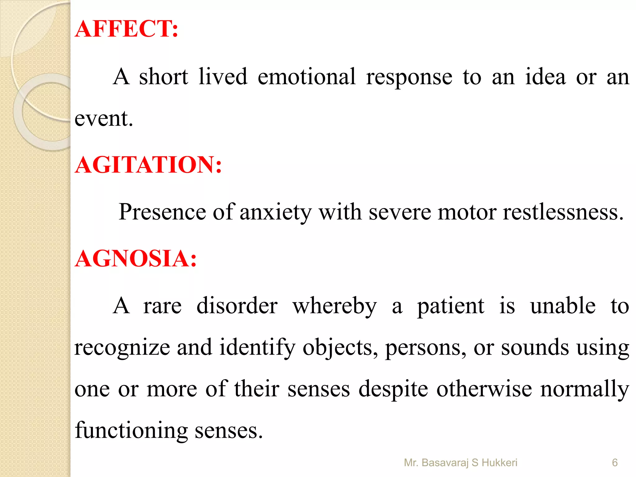 TERMINOLOGY IN MENTAL HEALTH NURSING, PSYCHITRIC NURSING | PPTX