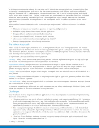 InfosysPublicServices - MHP Collaboration | Integration & Collaboration ...