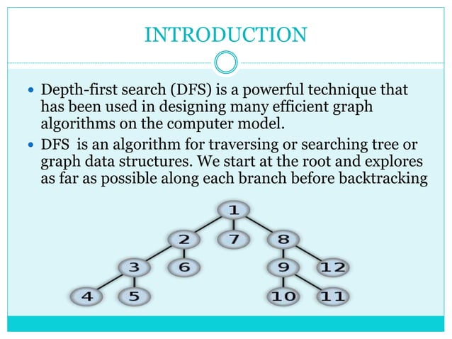 distributed depth-first search | PPTX | Databases | Computer Software and Applications