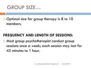 Group therapy | PPT
