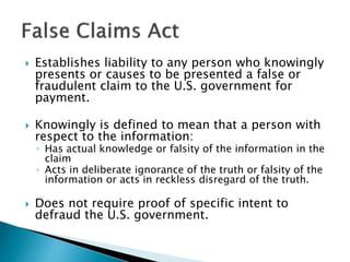 Mhpr fraud waste and abuse training for providers | PPTX