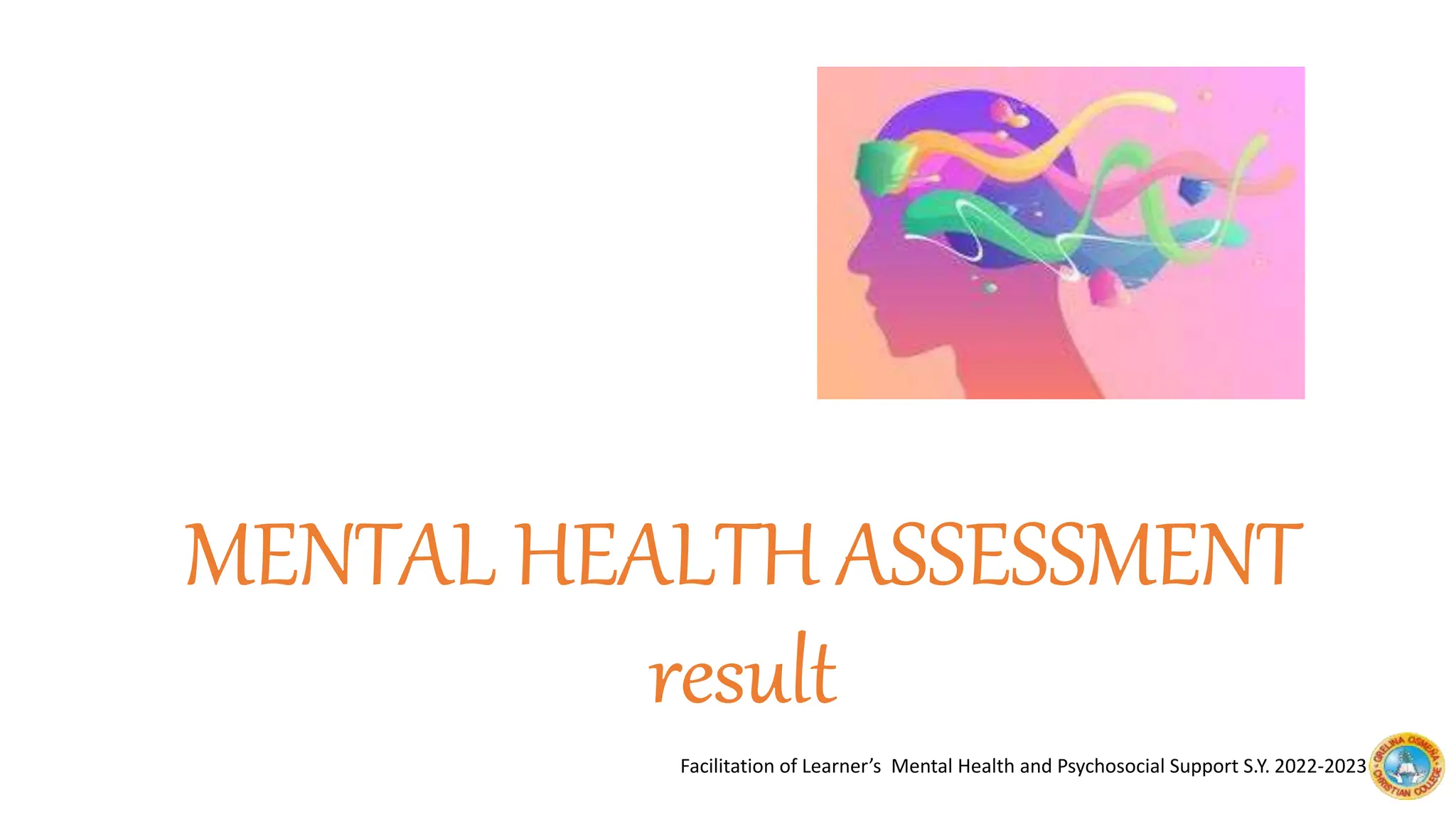 Mental Health and Psychosocial Support Activity.pptx | Mental Health ...