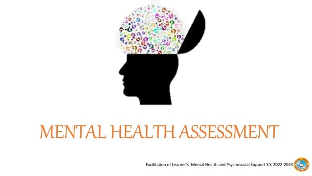 Mental Health and Psychosocial Support Activity.pptx | Mental Health ...