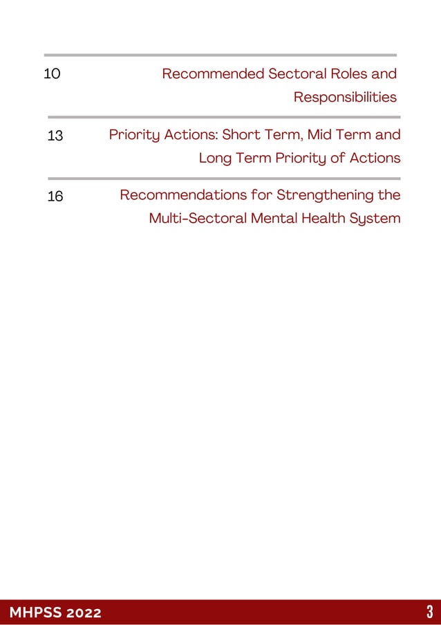 MHPSS Infographic - Strengthening Mental Health And Psychosocial ...