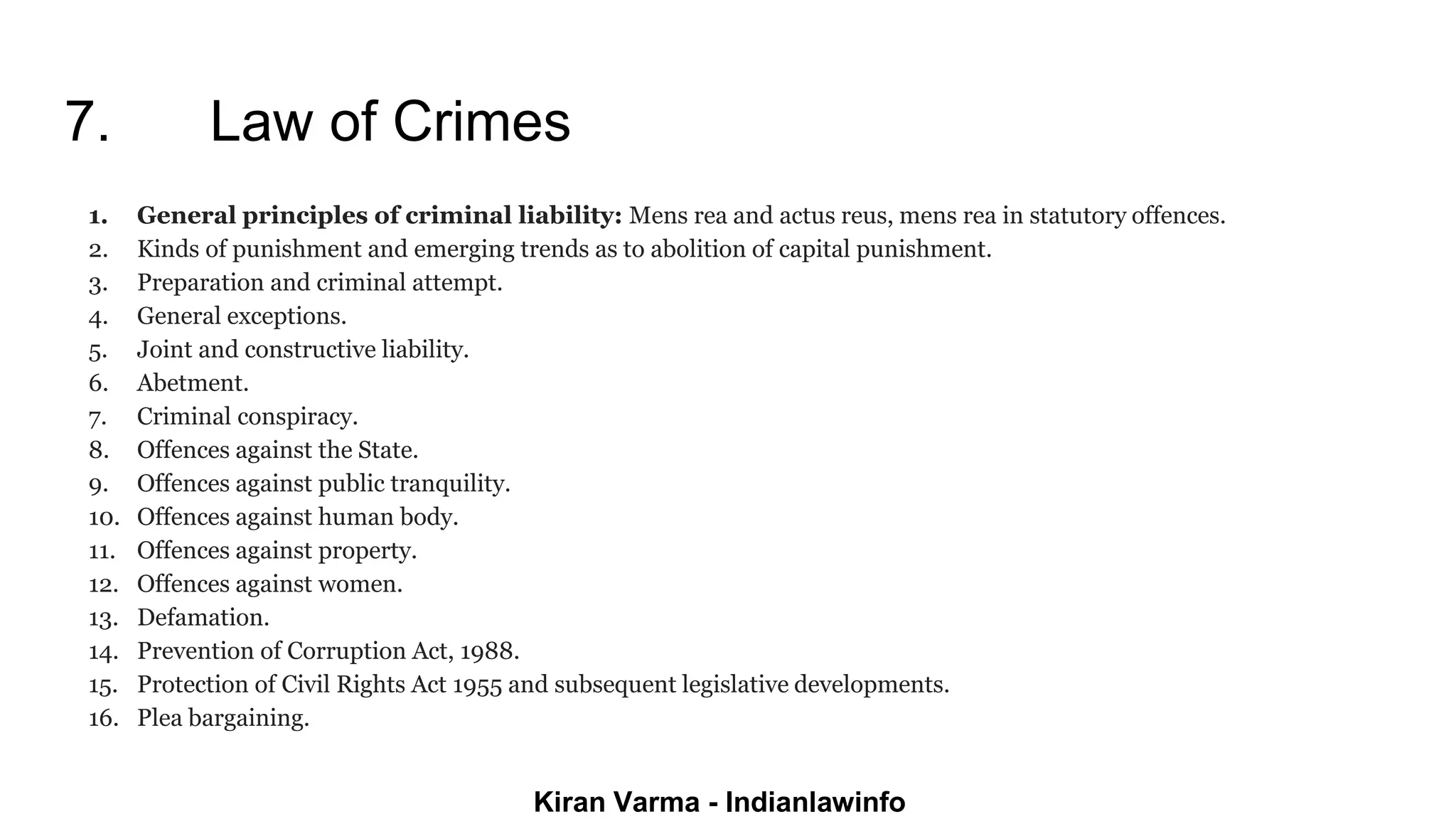 Law subject in upsc | PPT