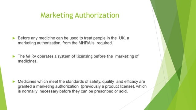 Medicines and Healthcare products Regulatory Agency(MHRA) | PPTX