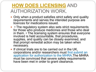MHRA.pptx | Pharmaceutical Industry | Industries