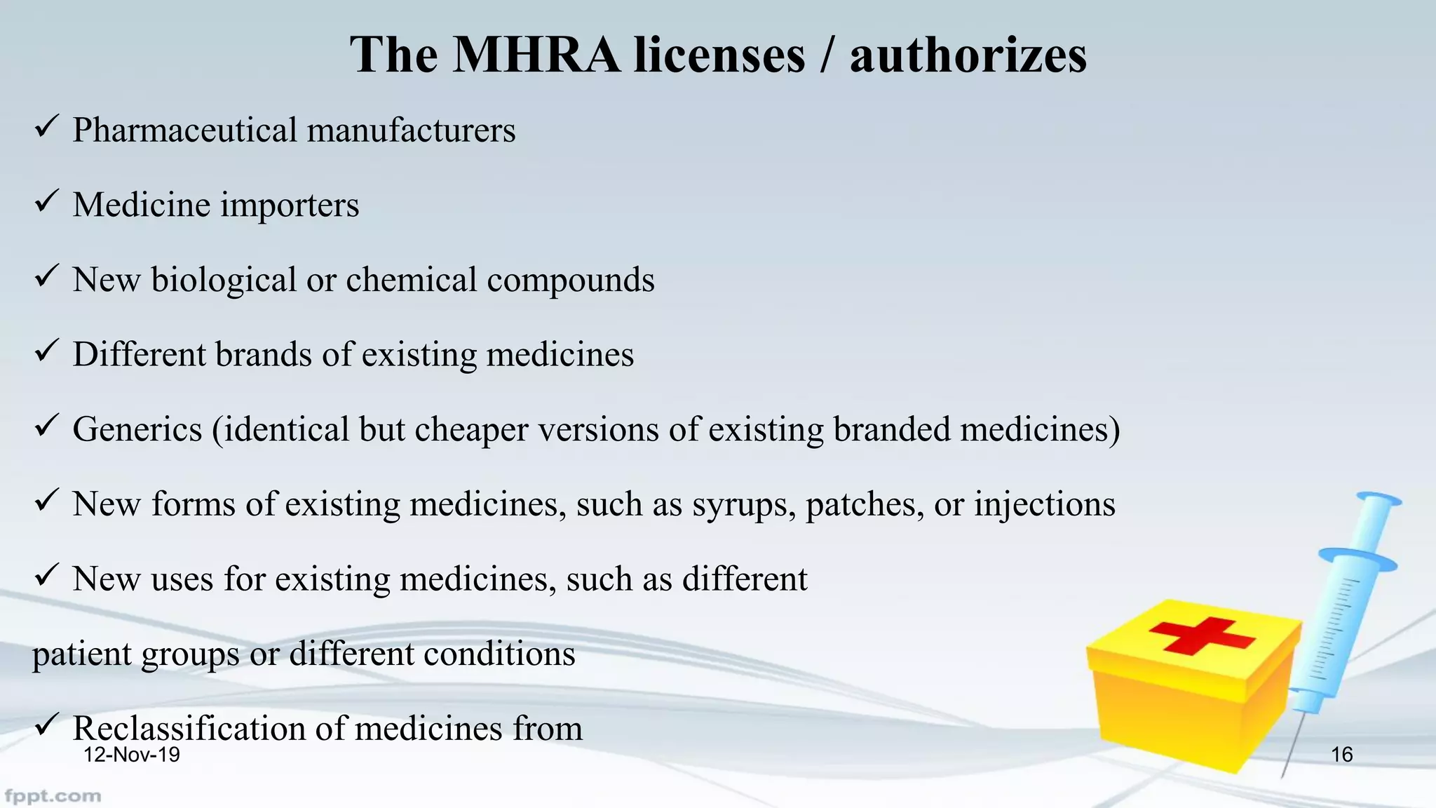 MHRA | PDF