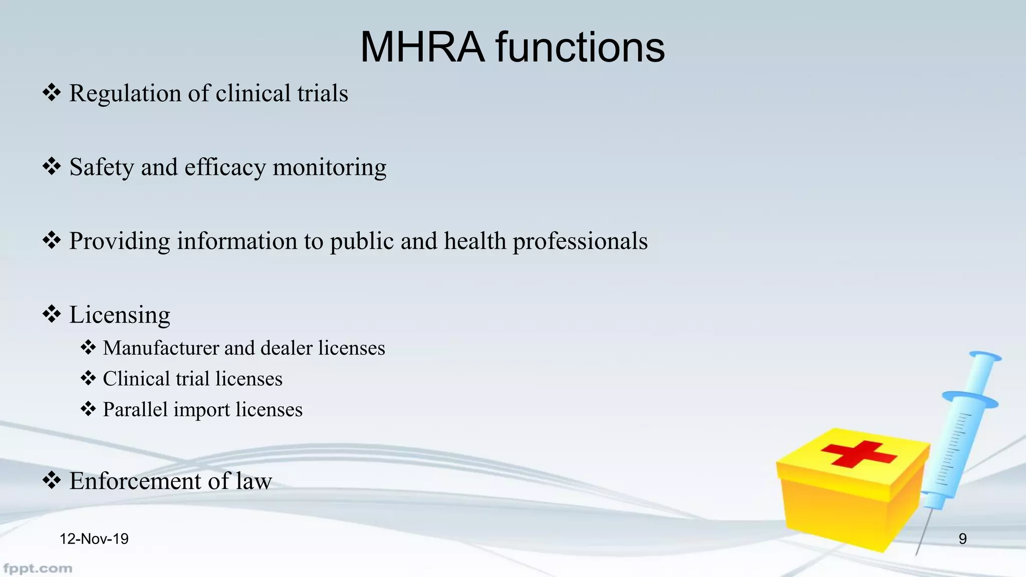 MHRA | PDF